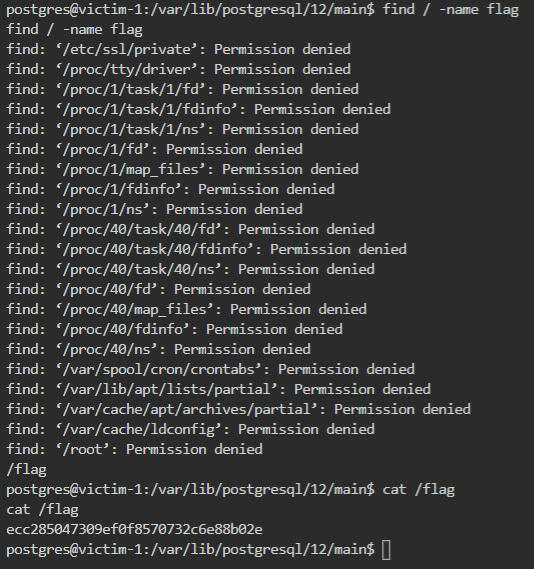 PostgreSQL UDF Command Execution. Metasploit framework is the most… | by Ashish Bhangale ...