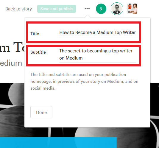 Medium Custom Titles and Subtitles | by Casey Botticello | Blogging Guide | Medium