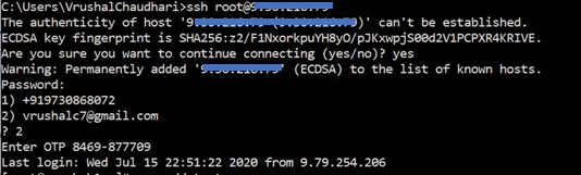 Setup of IBM Security Verify and configuring Two factor authentication for SSH on RedHat Linux ...