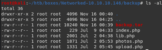 HacktheBox — Networked. This is a write-up on how I solved… | by sif0 | InfoSec Write-ups