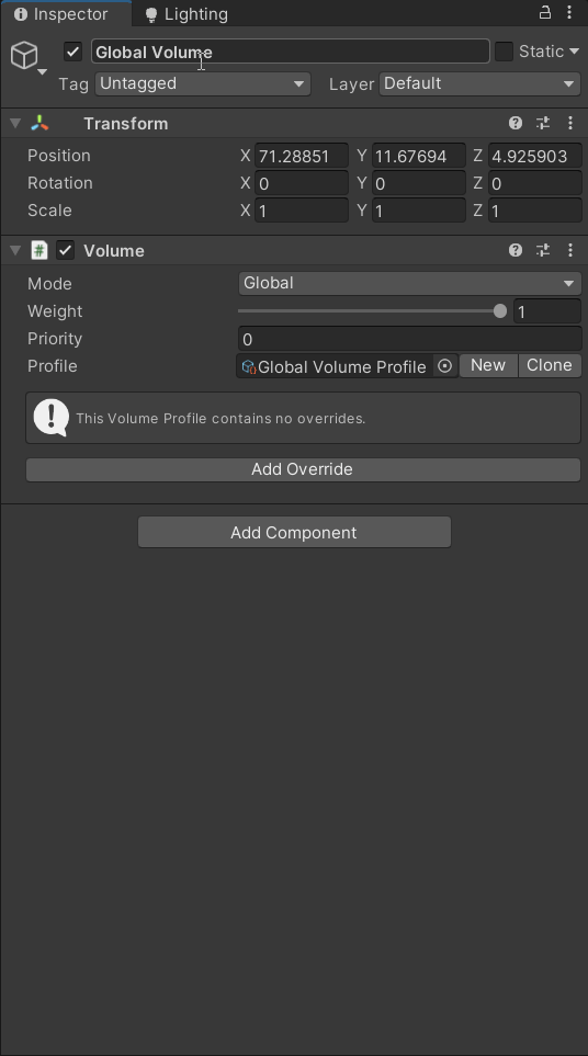Adding Post Processing Profiles in Unity | by Heathrileyo | Medium