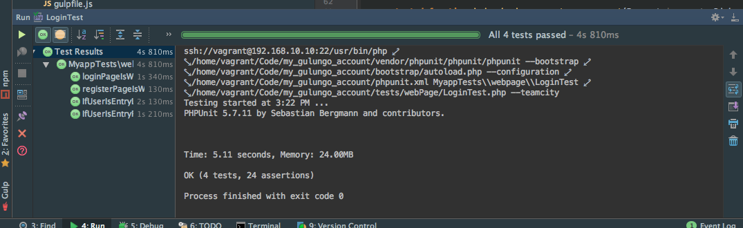 Phpstorm Con Phpunit Y Homestead De Lado De Phpstorm By Oscar Ricardo Sánchez Gutierréz Medium