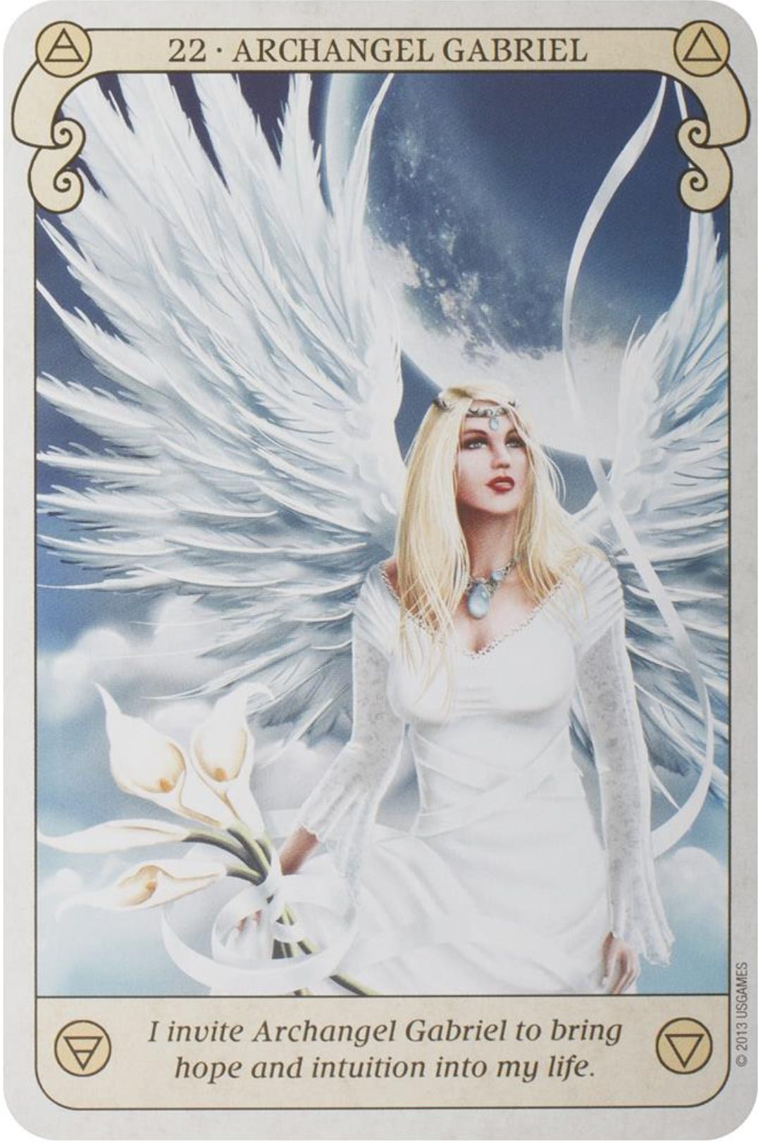 Card of the Day: ARCHANGEL GABRIEL | by Norma Louise Rasmussen ...
