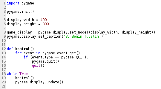 Python-Pygame Kütüphanesi. Pygame; Python’ ın oyun programlama… | by ...