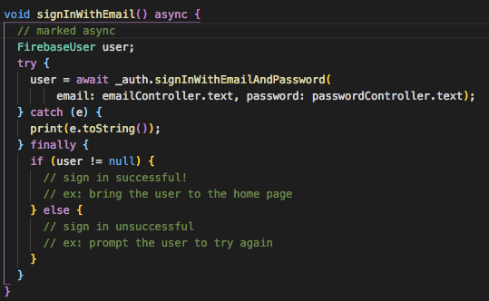 Firebase Authentication in Flutter | by Nils Backe | Medium