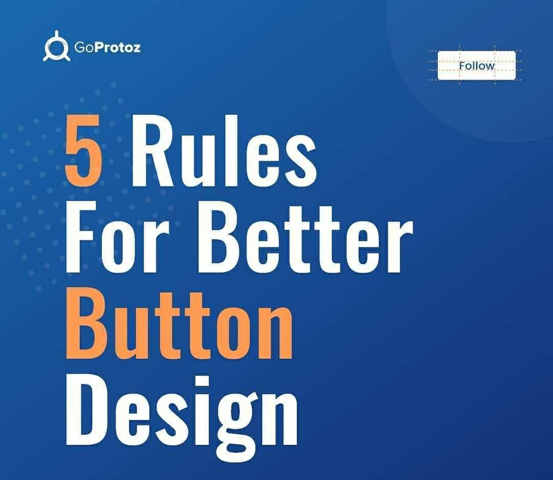 5 Rules for better button design. Buttons play vital role in today’s ...