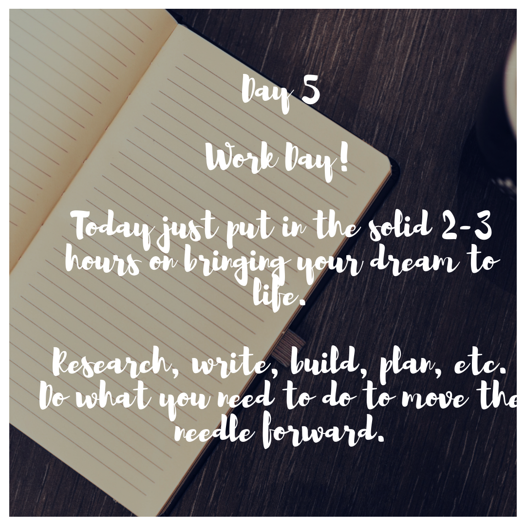 Day 5 — Work, Work, Work, Work, Work | by Kristin Hemingway | Medium