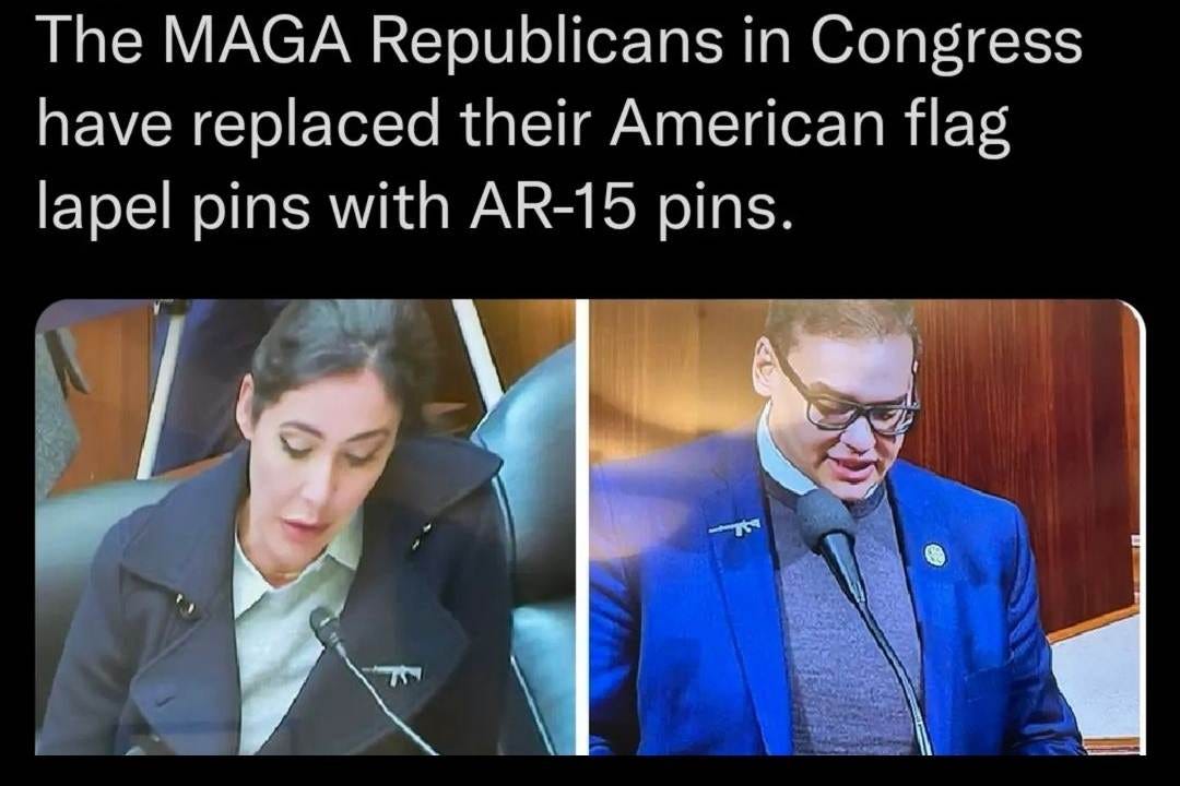GOP Lawmakers Are Wearing AR-15 Pins Now | by Jason Provencio | Bouncin ...