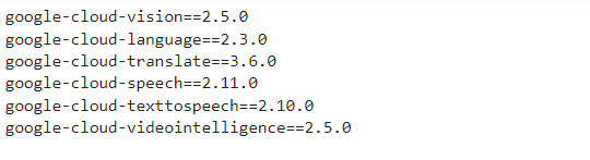 Using Google Cloud Machine Learning APIs programmatically in python - Part 1 | by Subrahmanya ...