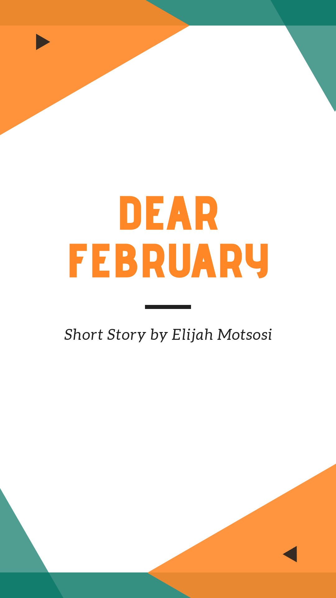 Dear February [Part One]. Dear February, is the name of Jayʼs… | by ...