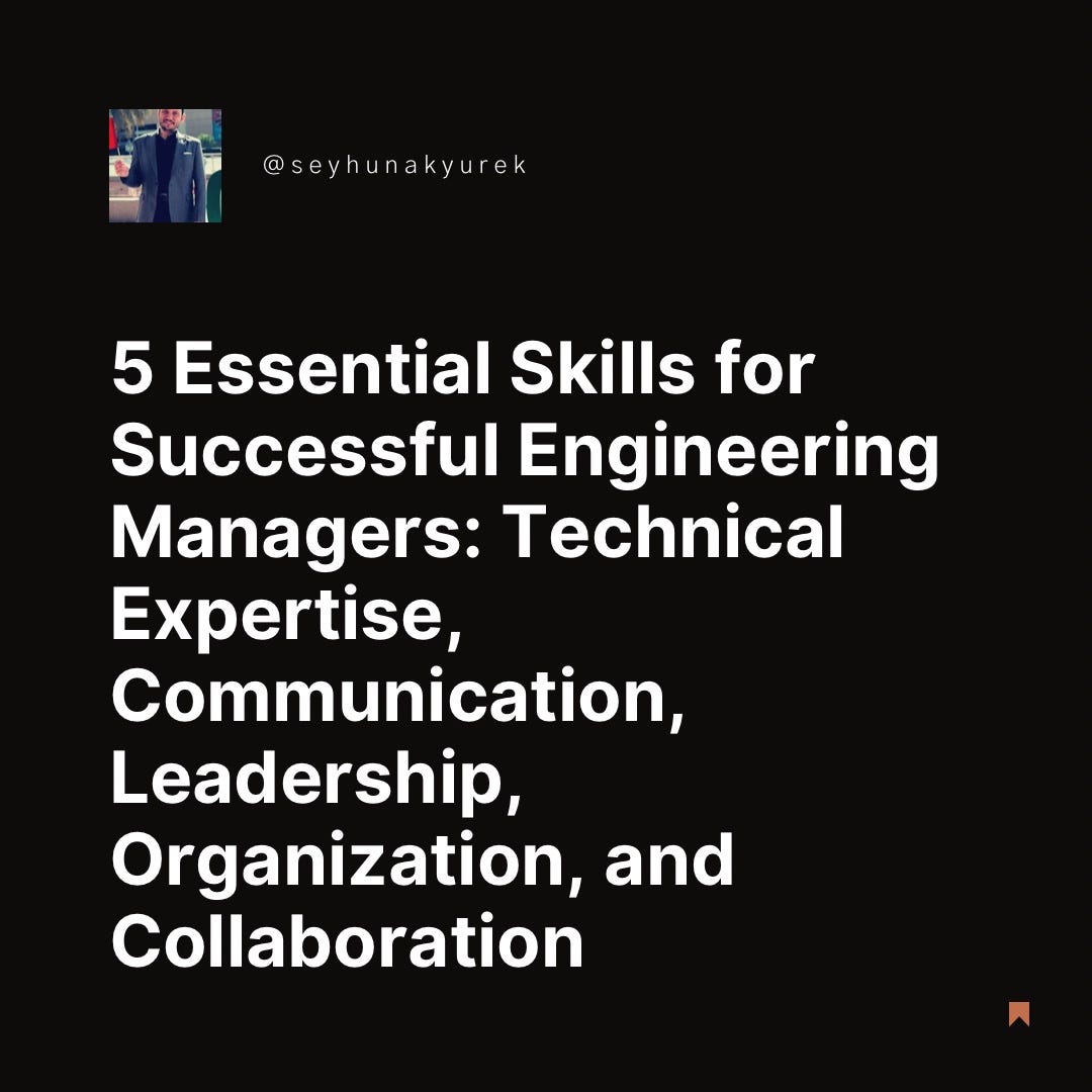 5 Essential Skills for Successful Managers: Technical Expertise ...