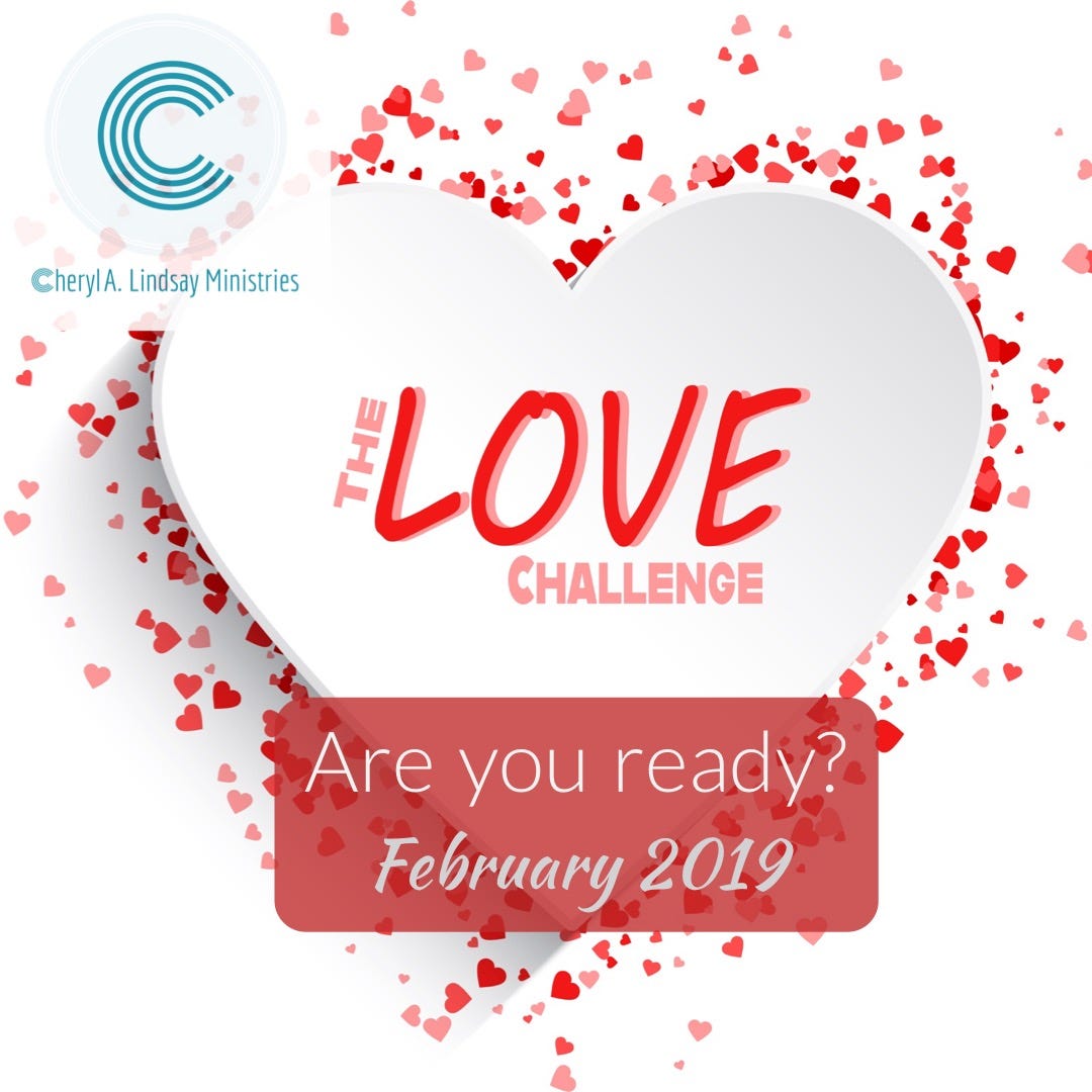The Love Challenge Introduction By Cheryl Lindsay Medium The Love Challenge Introduction By Cheryl Lindsay Medium