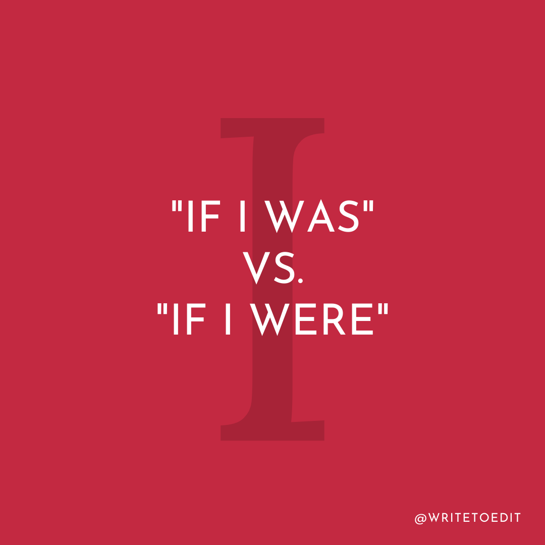 Which Is Correct If I Were Or If I Was By Amelia Zimmerman Which Is Correct If I Were Or If I Was By Amelia Zimmerman