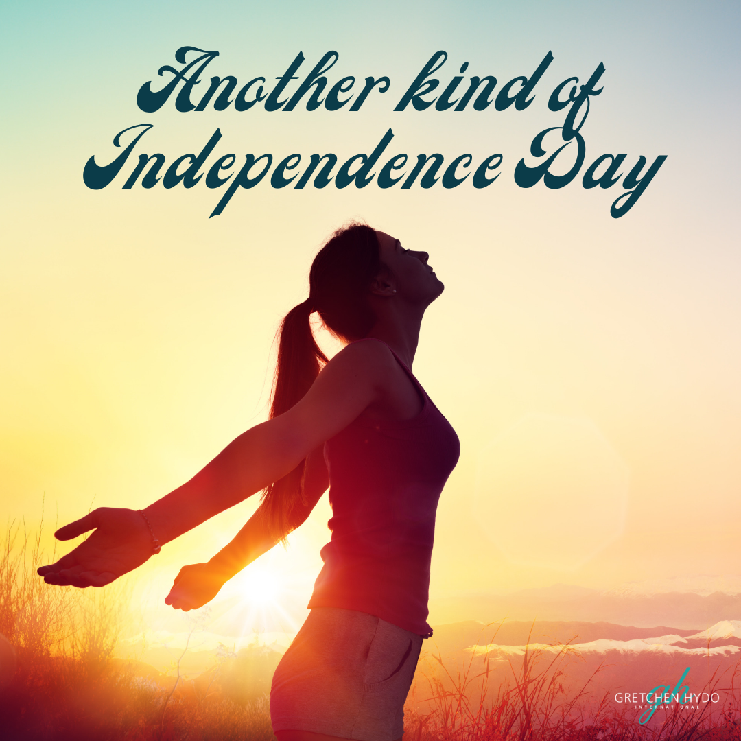 Another kind of Independence Day. Last week we celebrated the Fourth of ...