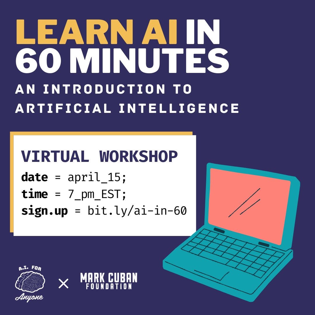 Mark Cuban Foundation and A.I. For Anyone Team Up To Teach Students AI ...
