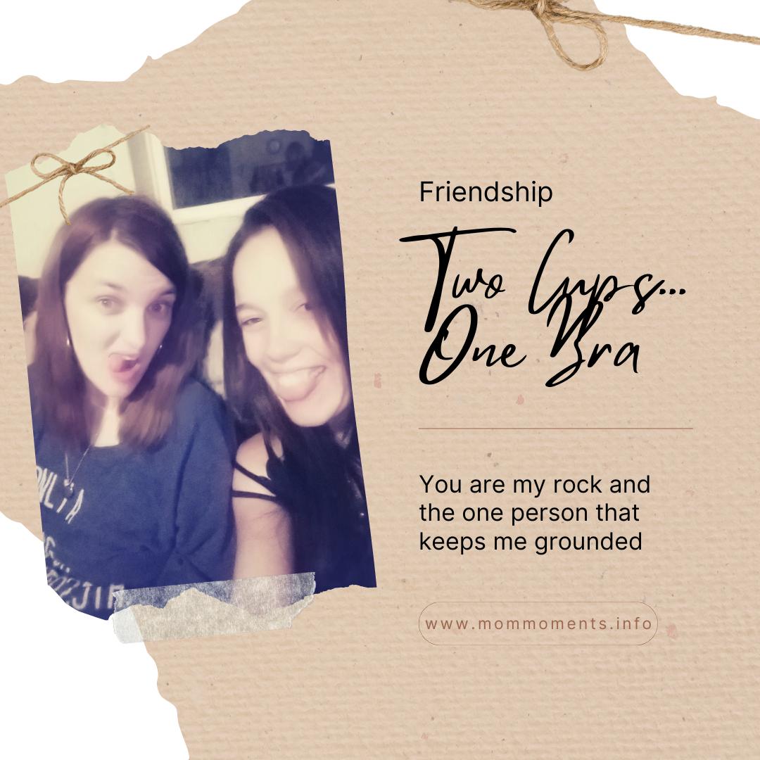 We Are the Two Cups That Make up This Crazy Obnoxious Bra of Friendship ...