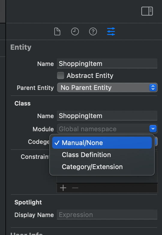 Episode 107 — 練習使用 Core Data. 操作步驟 | by Shien | 彼得潘的 Swift iOS App 開發教室 | Aug, 2022 | Medium