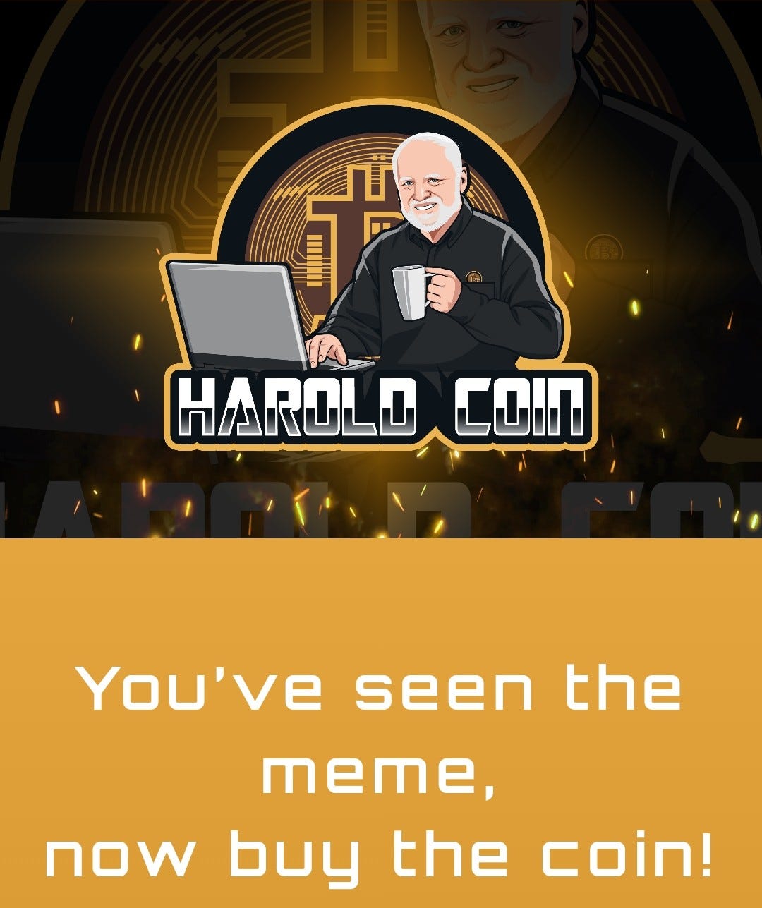 HAROLD COIN is a community driven, fair launched, deflationary, DeFi ...
