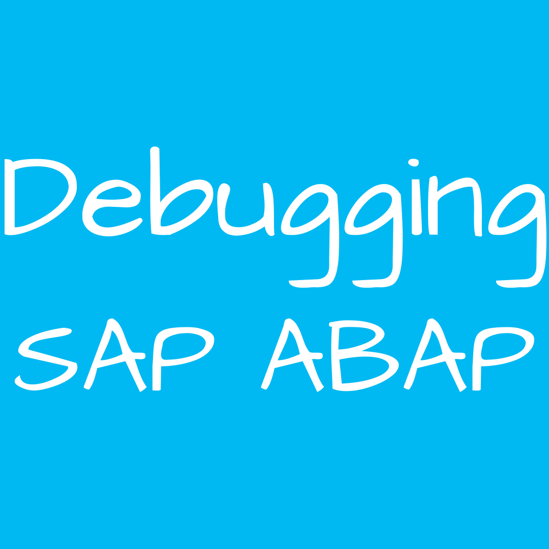 Debugging In SAP ABAP By Mayank Chourasia Medium Debugging In SAP ABAP By Mayank Chourasia Medium