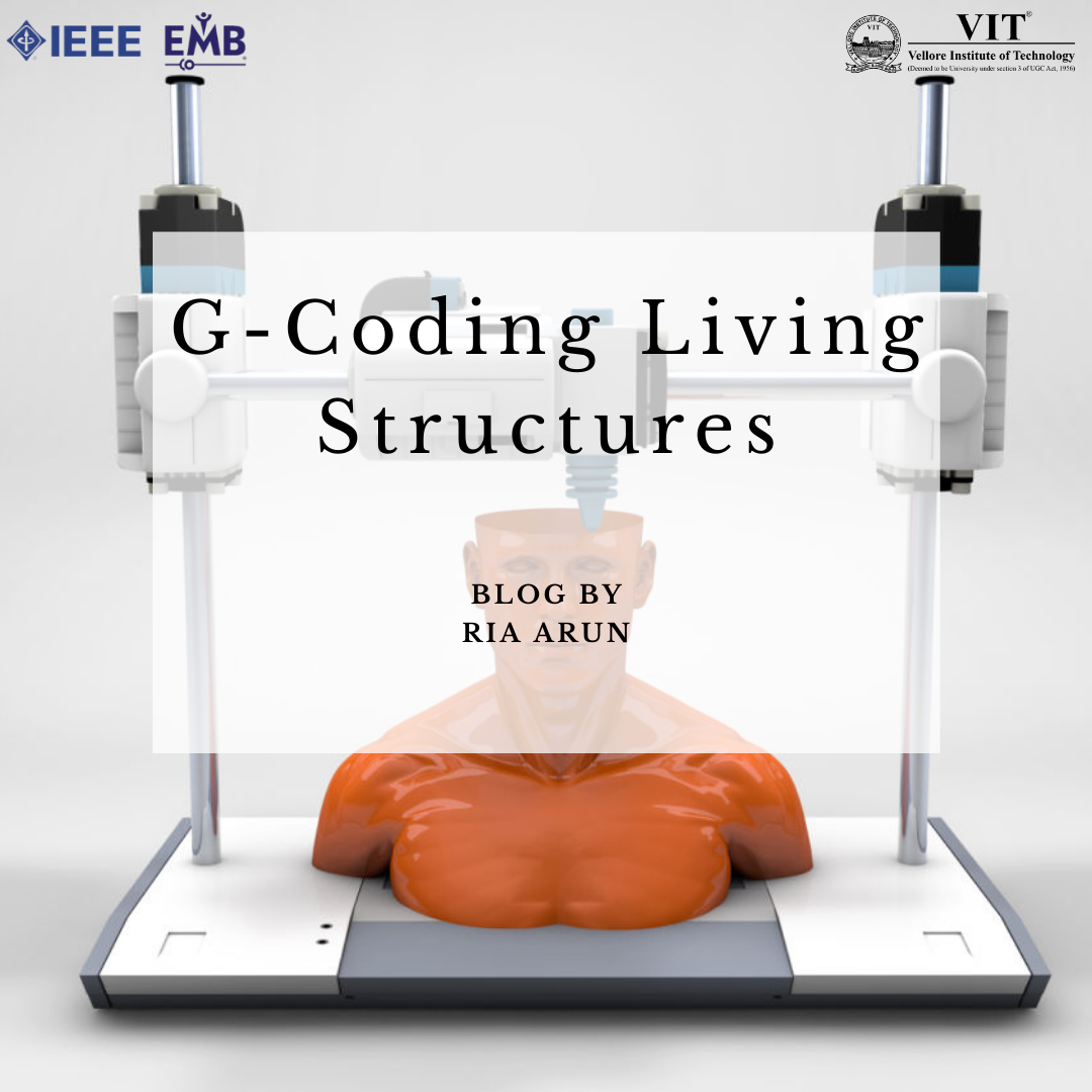 G-coding living structures. Tissues like bone, implants, and organs ...