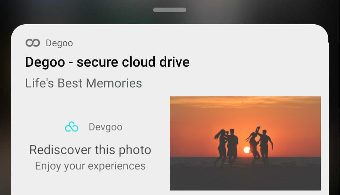 Android: Creating a custom notification layout (with an image or photo ...