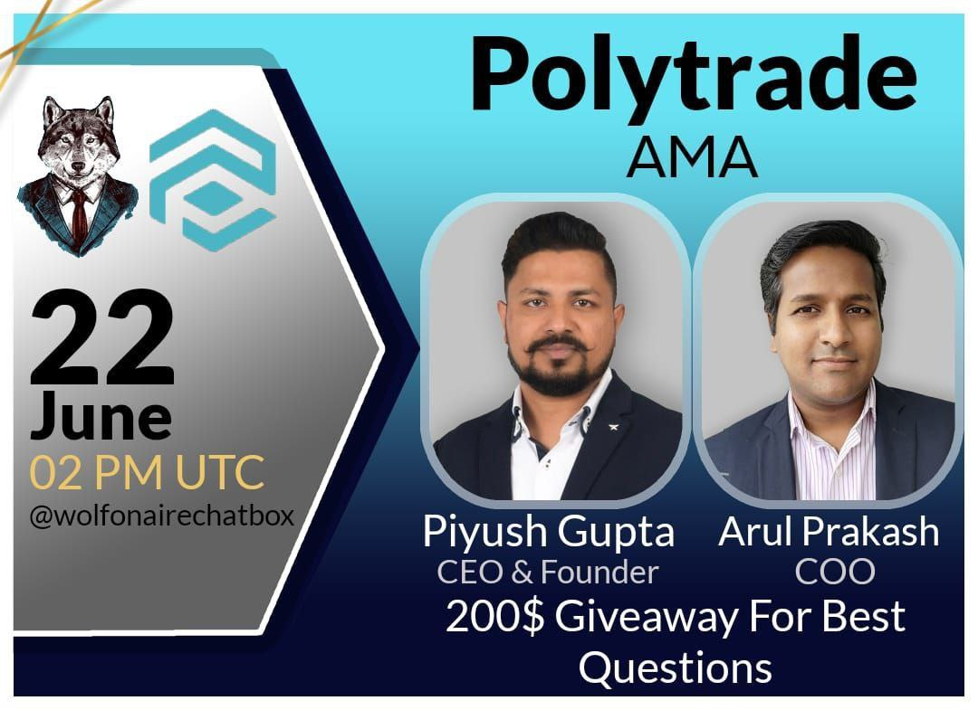 Wolfonaire Chatbox : AMA With Polytrade (22nd June, 2021) | by ...