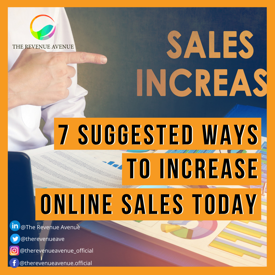 7 Suggested Ways to Increase Online Sales Today | by The Revenue Avenue ...