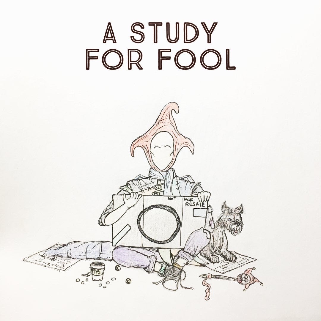 A Study for Fool. A free-verse poem. On fools, and on… | by Josh ...