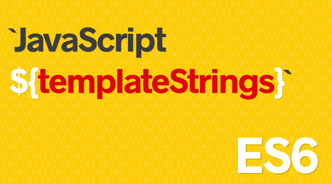 Removing Leading Whitespace in ES6 Template Strings (Template Literals ...