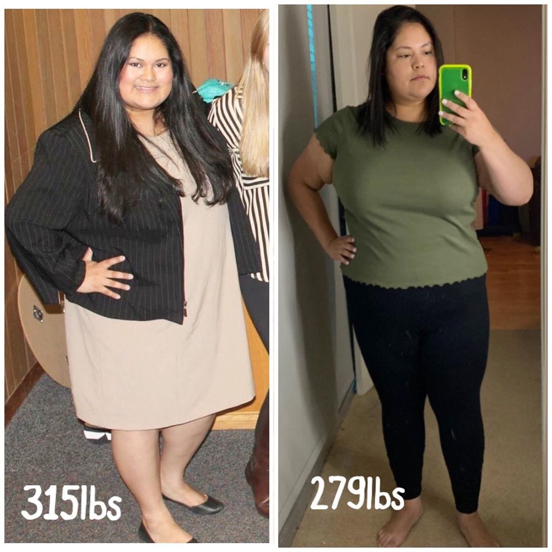 To lose 29 kg in 15 months to 47 years: Sylvie did it! | by Abbybritany ...