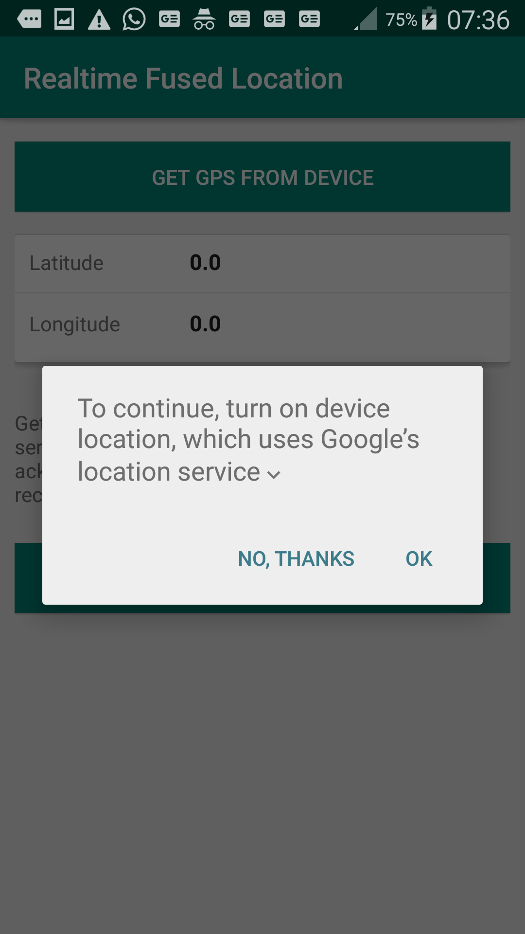 Github Anyangwechefused Location Provider Android Project In This Tutorial I Will Show You