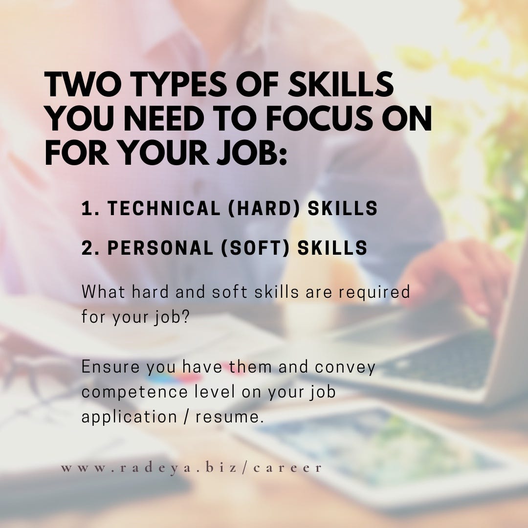 Two types of skills you need to focus on for job search success. | by ...