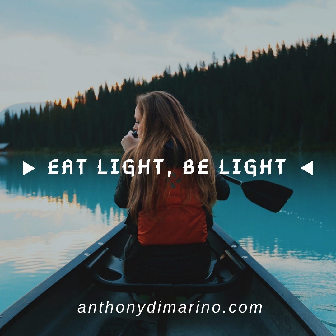Eat Light, Be Light: Strategies to Have Energy All Day | by Anthony ...