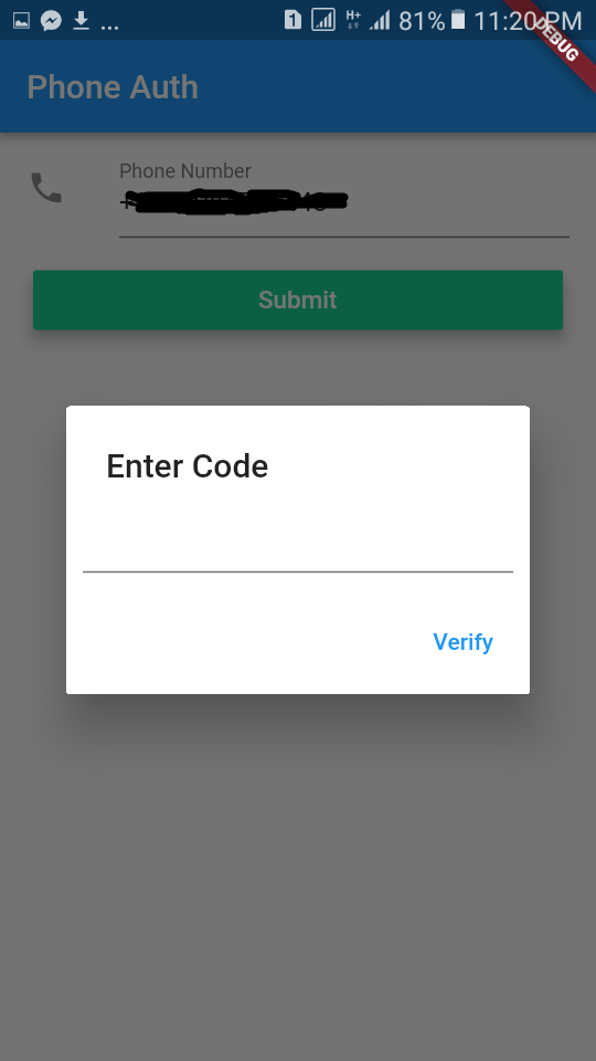 Flutter Tutorial: Phone Verification and authentication | by Franklin ...