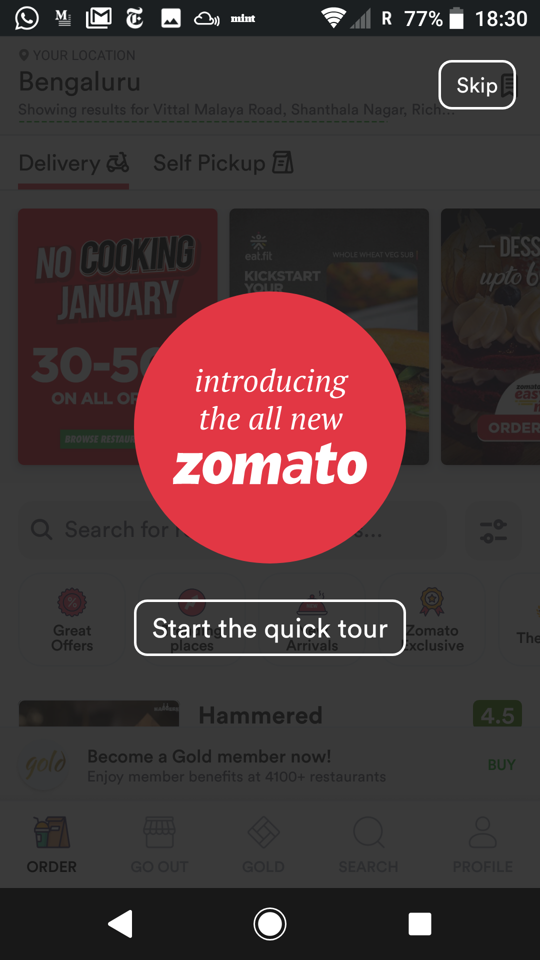 Zomato’s Before vs After UX Critique | by Sadiyah Lasania | UX Planet