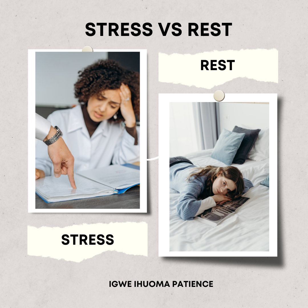 STRESS vs REST. INTRODUCTION | by Ihuoma Michaels | Coinmonks | Jun ...
