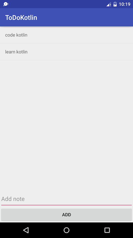 Tutorial: ToDo-Kotlin. Son zamanlarda Kotlin’in adını Android… | by ...