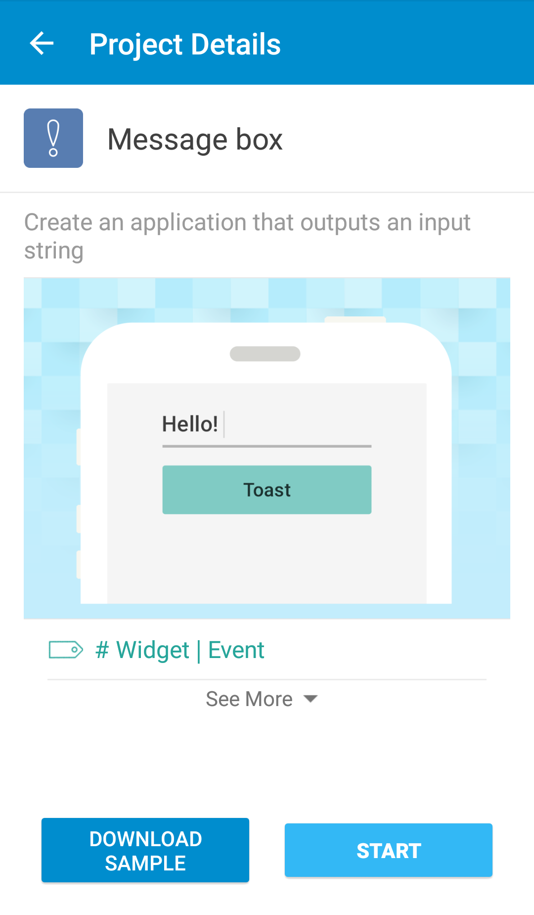Message Box — Creating an Android Application that Toasts the User Input | by Sung Park ...