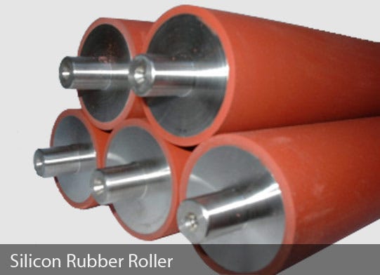 Lamination Rubber Rollers. Cooling Roller comes with a hard chrome ...