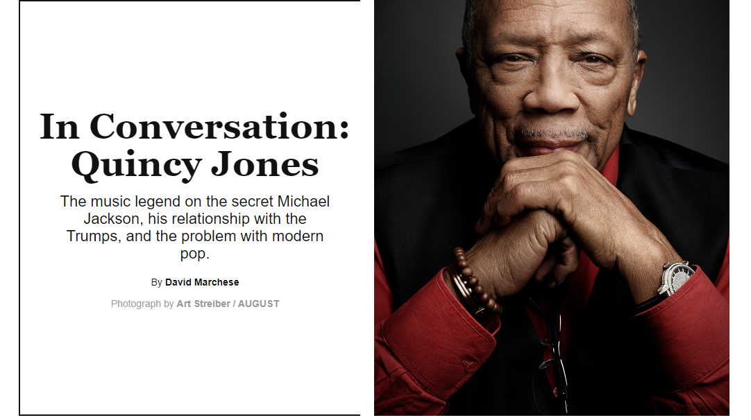 The Bini Uncle Quincy Jones is Untaken by The Fear | by ‘Ria | Medium
