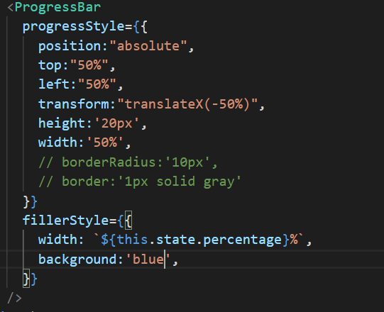 Create a Custom Linear Progress Bar in React without any Library | by Muhammad Talib Waseem | Medium
