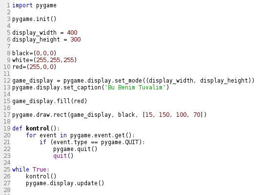 Python-Pygame Kütüphanesi. Pygame; Python’ ın oyun programlama… | by ...