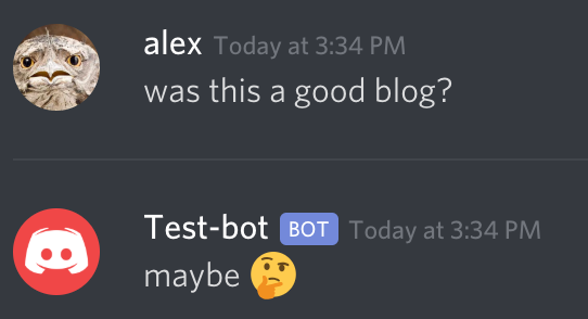 Creating a simple discord bot using node.js | by Alexander Mosquea | Medium