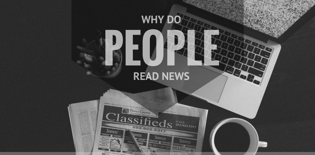 Benefits of reading news. Efficiently, During this fast paced… | by ...