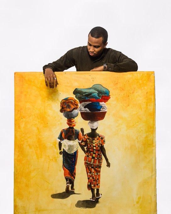 The most Unique way a Tanzanian Artists in telling the African story ...