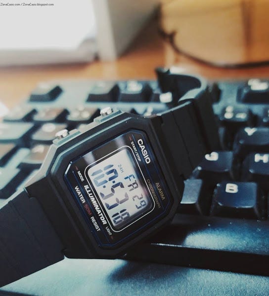 Designing an Apple Watch Face. Re-imagining the Casio as a watch face ...