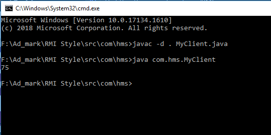 RMI — Remote Method Invocation. RMI is an API. That is provide a way to ...