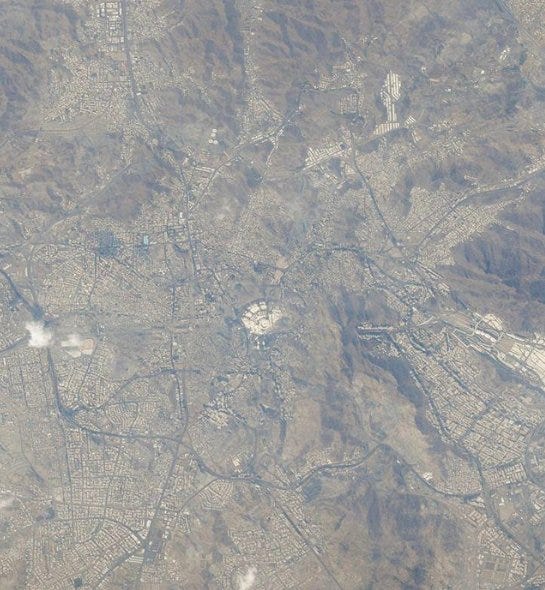 Watch the Stunning Pictures of Mecca taken from Space by Astronaut ...