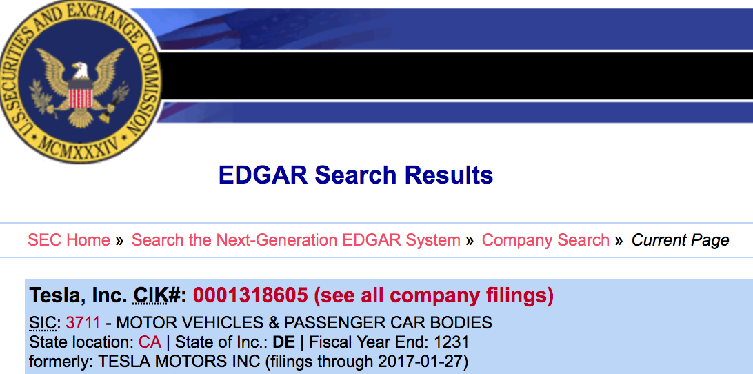 SEC EDGAR API (2). Search API for SEC EDGAR filings… | by Jay | Medium