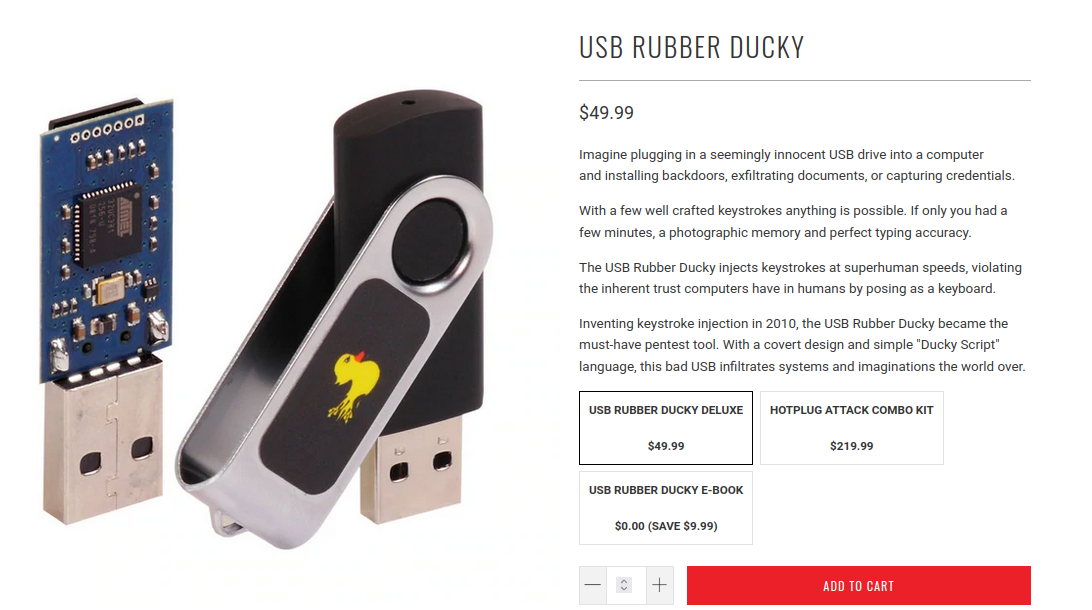 Make a USB Rubber Ducky with less than $3 | by Febi Mudiyanto | InfoSec Write-ups